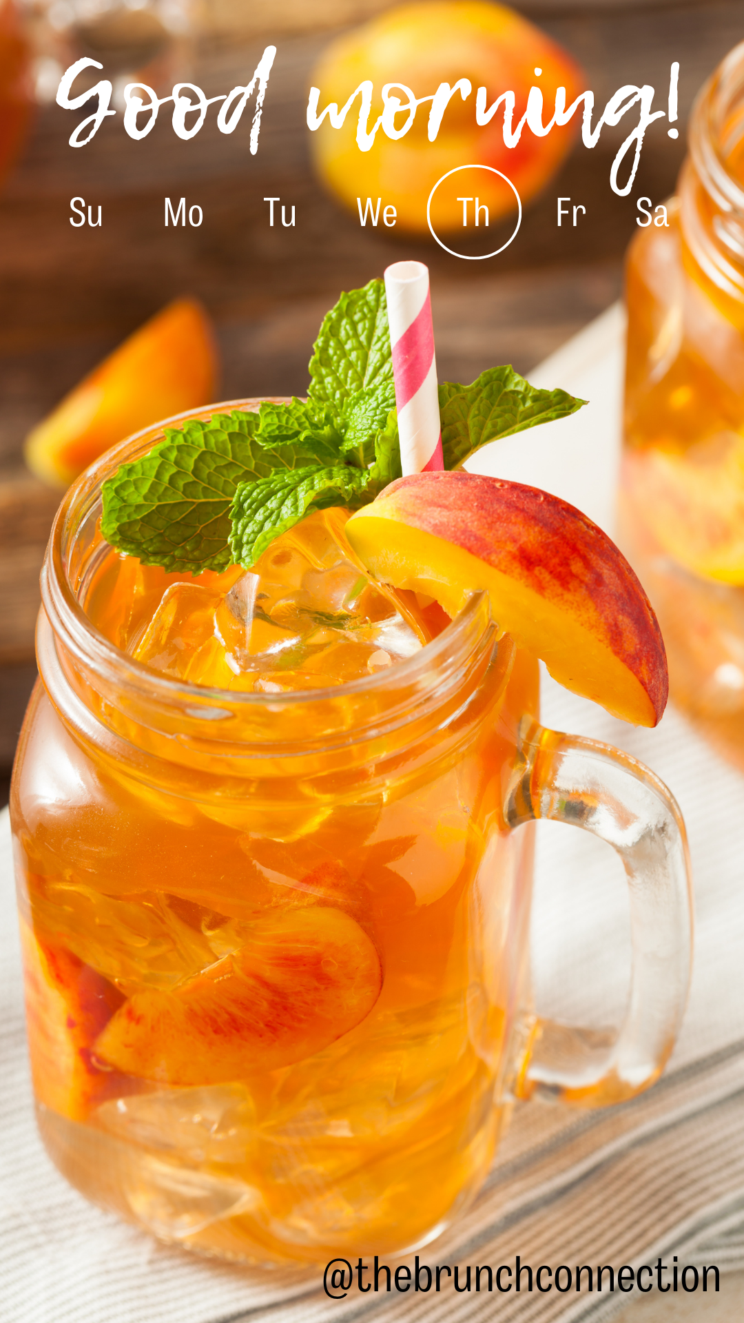 Lowcountry Peach Sweet Tea – The Brunch Connection